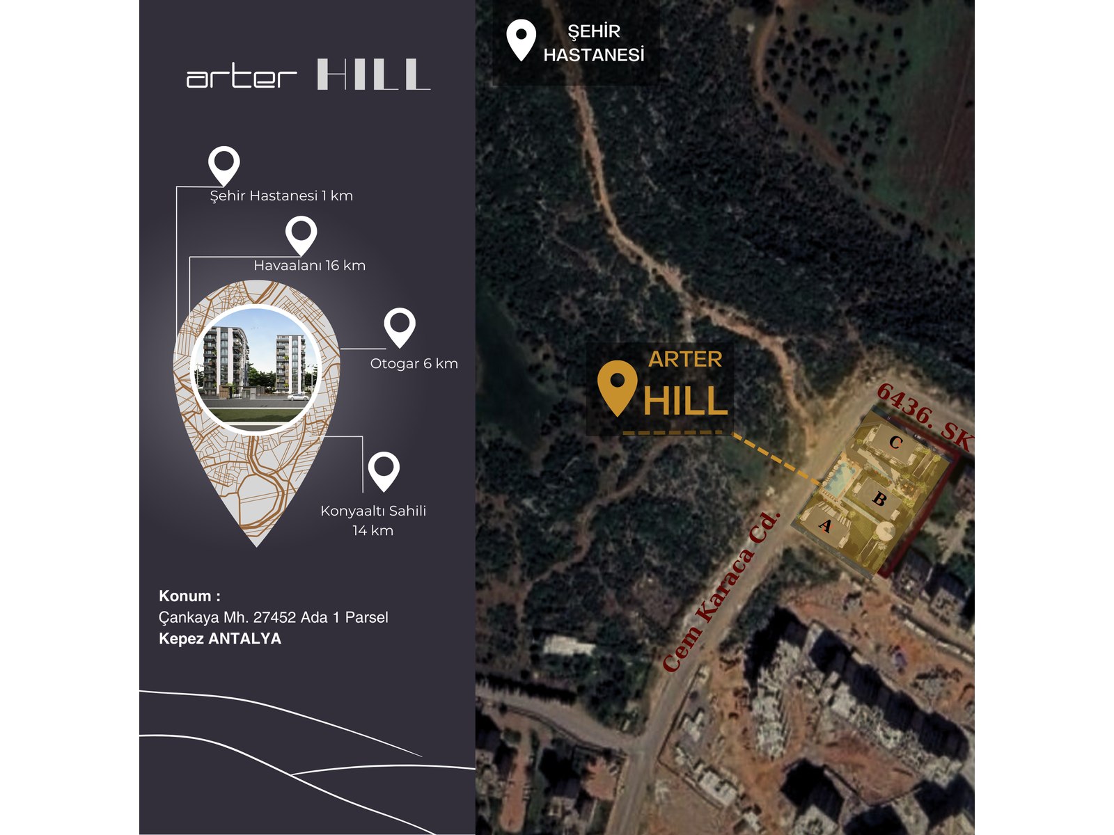 Arter HILL Proje Detayları & Bilgileri sahibinden.com'da