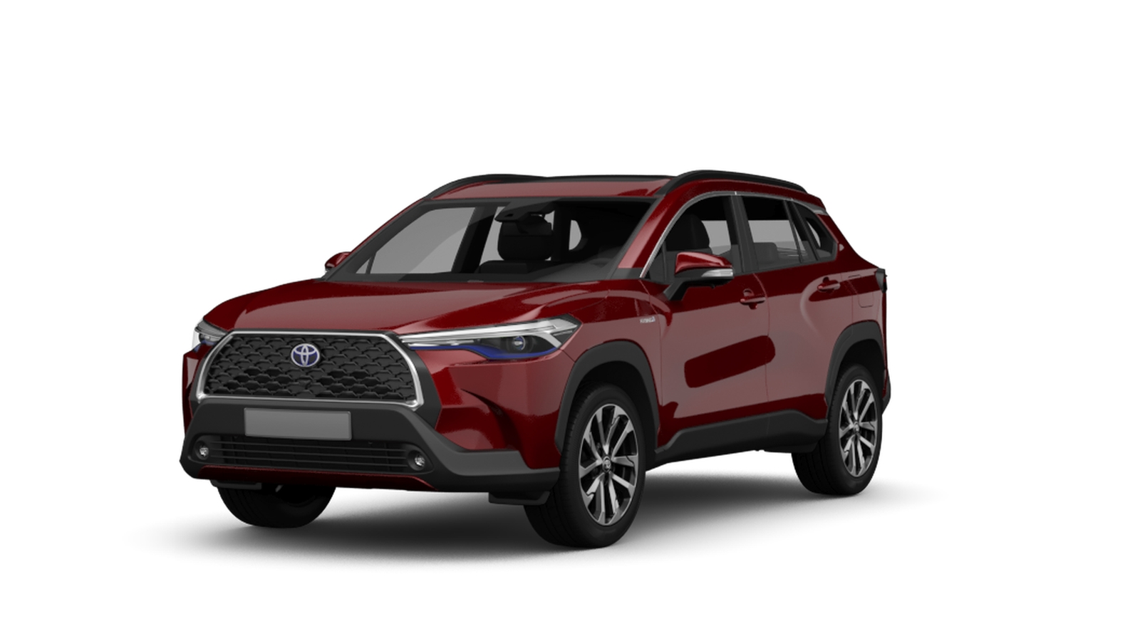 2025 Toyota Corolla Cross Corolla Cross 1.8 Hybrid Passion X-Pack e-CVT Siyah Tavan Sıfır ...